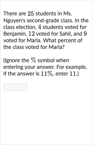 (Solved)-There are 25 students in Ms. Nguyen's second-grade class. In